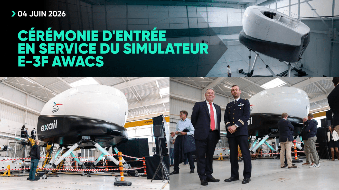 EXAIL – CEREMONIE D’ENTREE EN SERVICE DU SIMULATEUR E-3F AWACS – 📍 ...